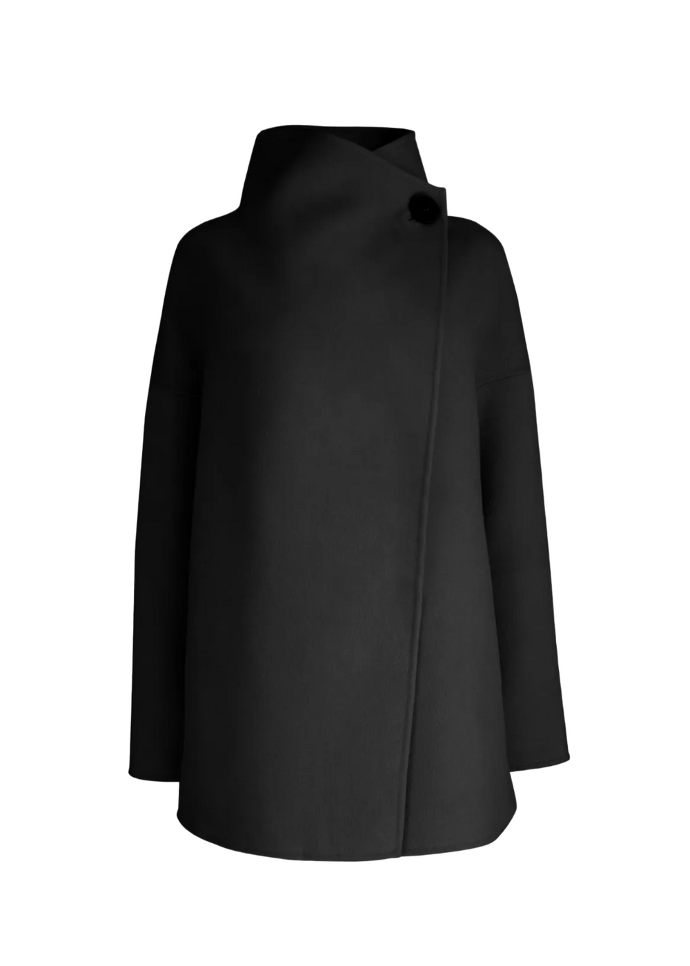 Bix Button Up Jacket - Black